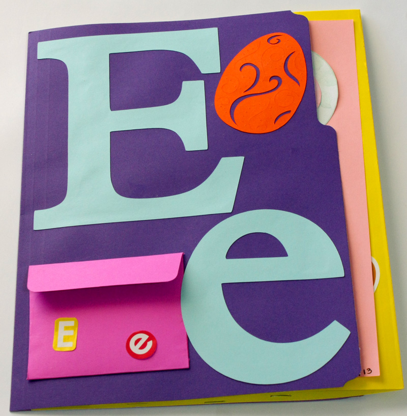 Letter E Alphabet Lapbook Resources Example Letter E Alphabet Lapbook Resources Example