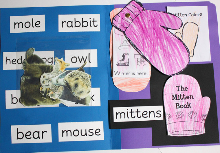 The Mitten by Jan Brett – Preschool Lapbook Resources
