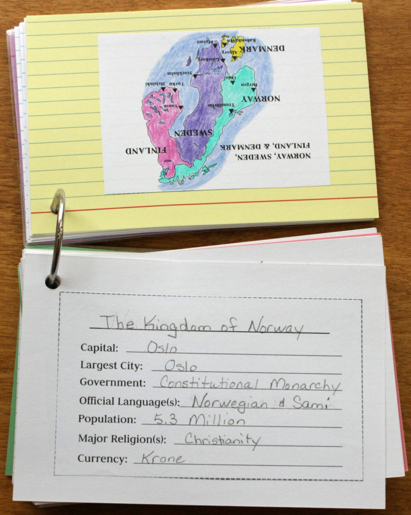 European Geography & Cultures Lesson Plan 4 ~ The Nordic Countries